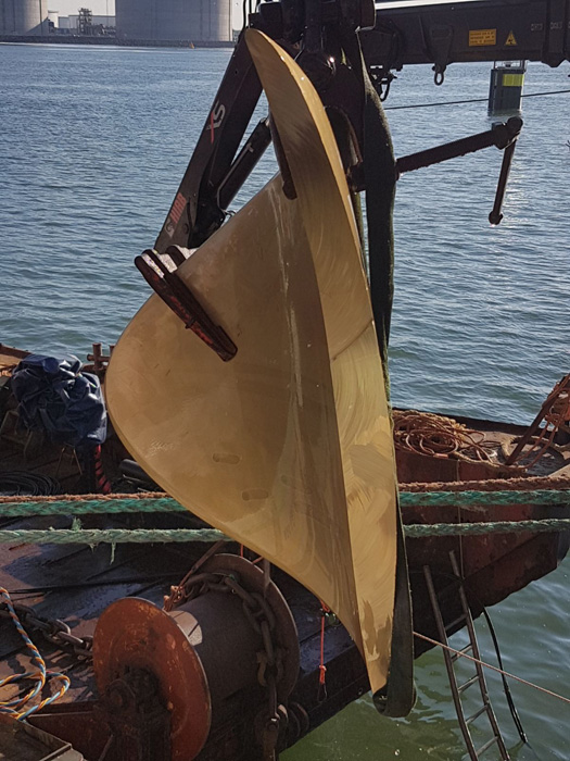 Propeller repairs | UPE Global Underwater Services