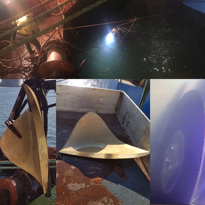 Propeller repairs | UPE Global Underwater Services